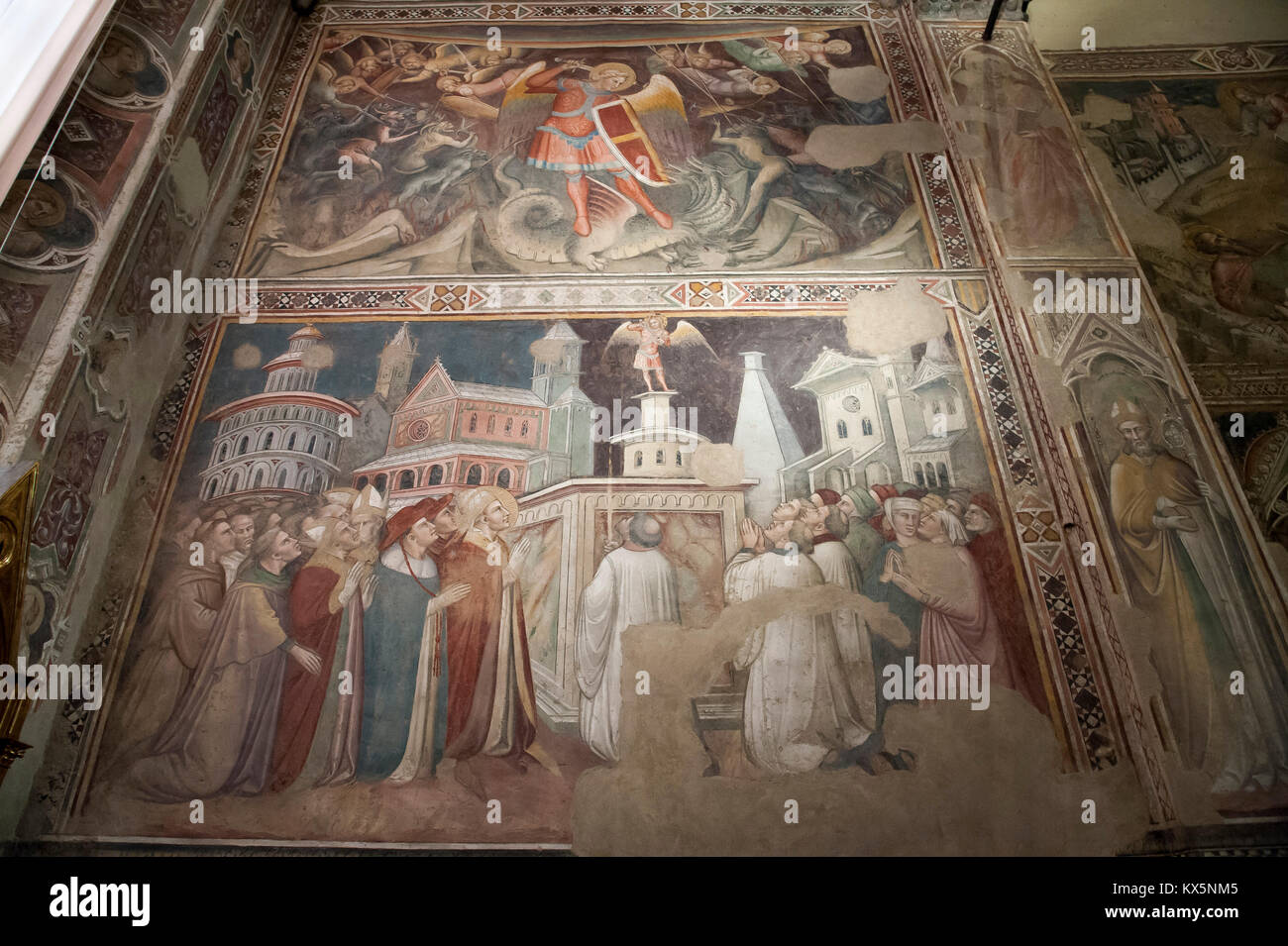 Fresco cycle The Legend of the True Cross by Piero della Francesca in ...