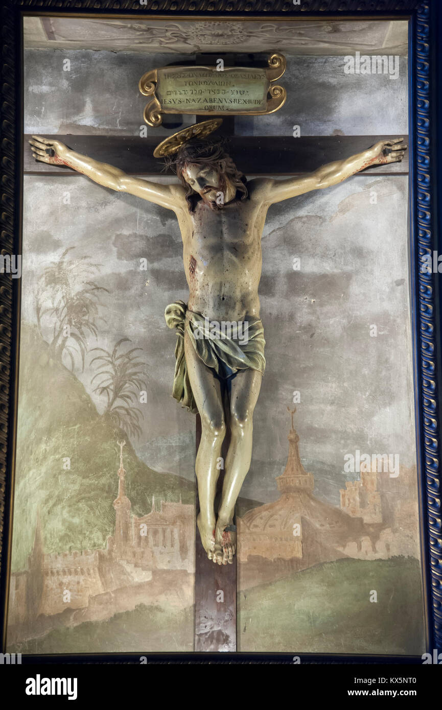 Crucifix by Andrea Sellari in Romanesque Concattedrale di Santa Maria ...