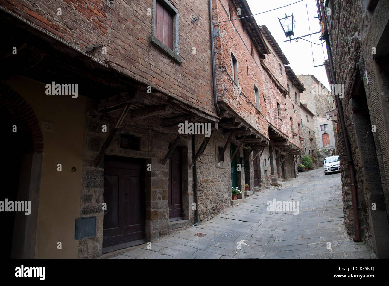 Medieval houses of the 1300s on Via Iannelli in Historic Centre of ...