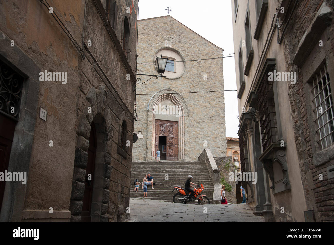 Cortona the church hi-res stock photography and images - Alamy