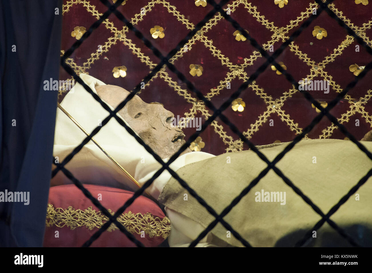 Preserved Body Of Santa Margherita Da Cortona Saint Margaret Of