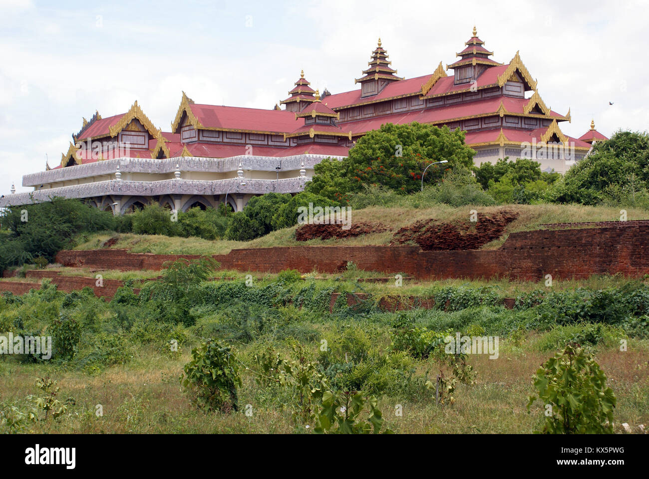 Building of Archeological museum in OLd Bagan, Myanmar Stock Photo - Alamy