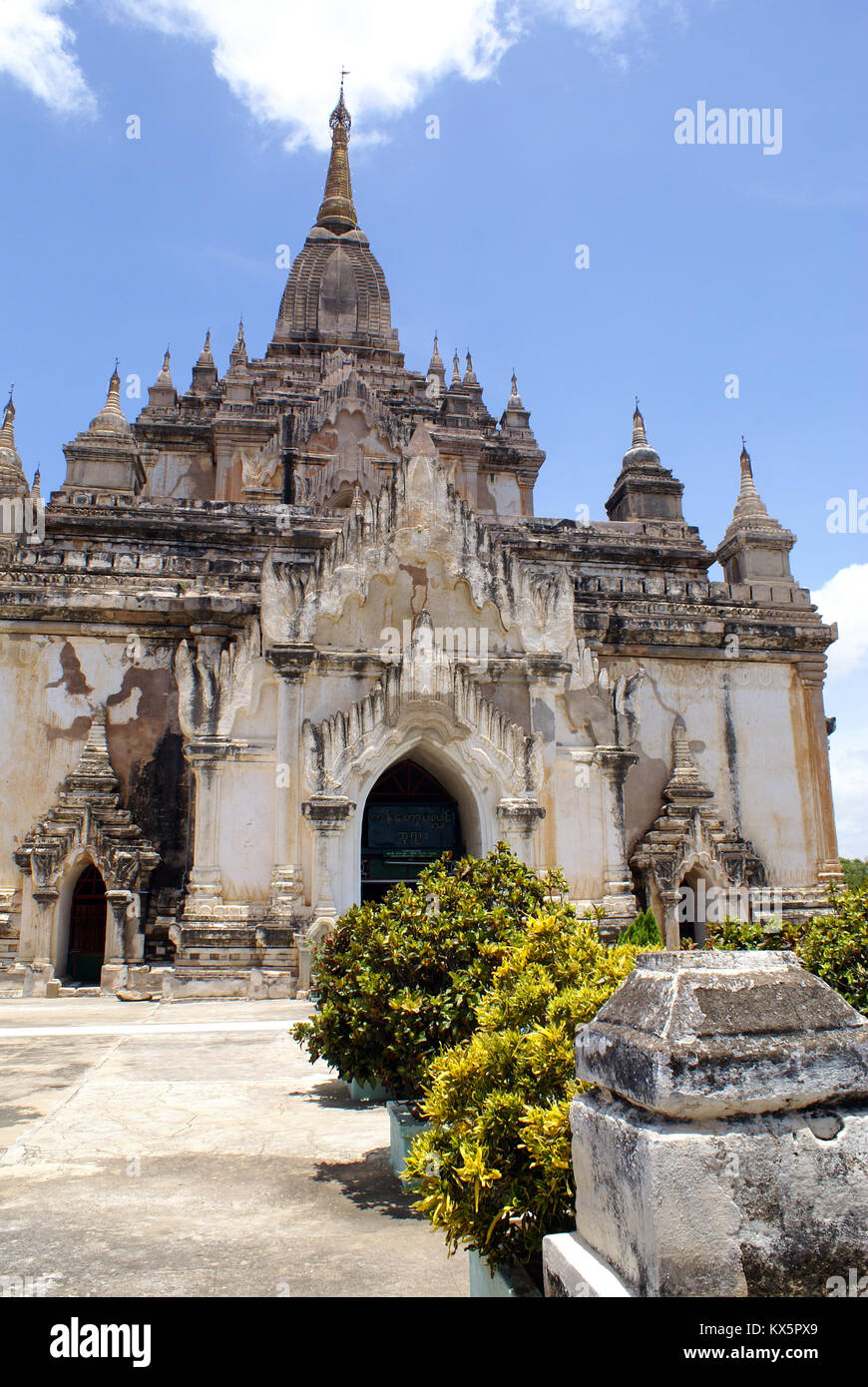 Buddhist temple in Bagan, Myanmar, burma Stock Photo - Alamy