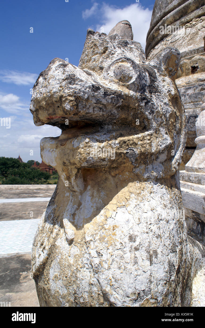 Asia myanmar bagan lion temple hi-res stock photography and images - Alamy