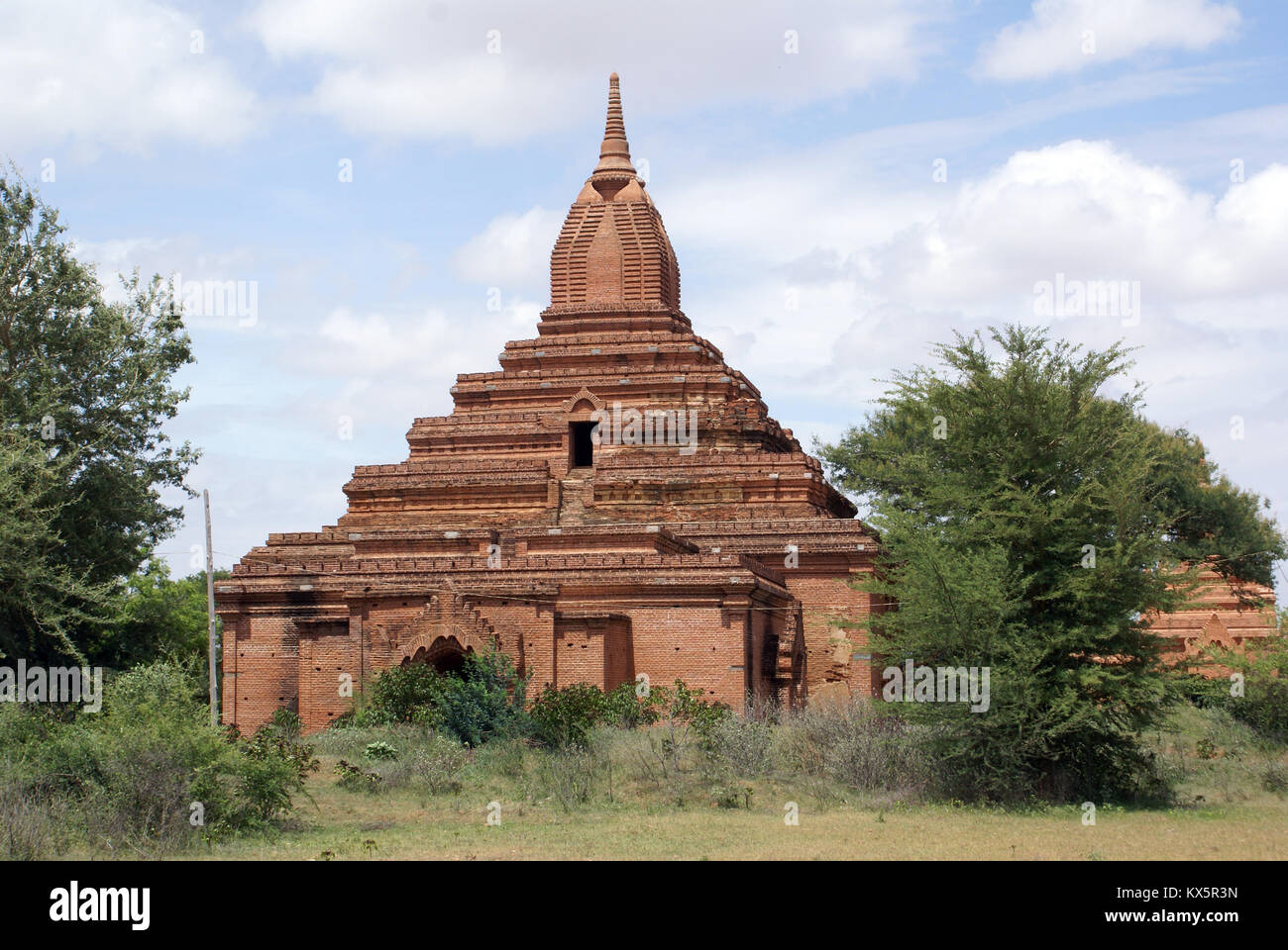 Brick temple in Bagan, Myanmar, Burma Stock Photo - Alamy