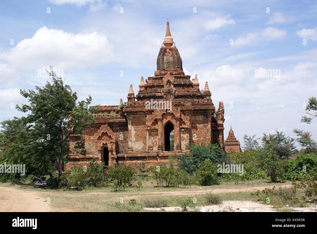 Brick temple in Bagan, Myanmar, Burma Stock Photo - Alamy