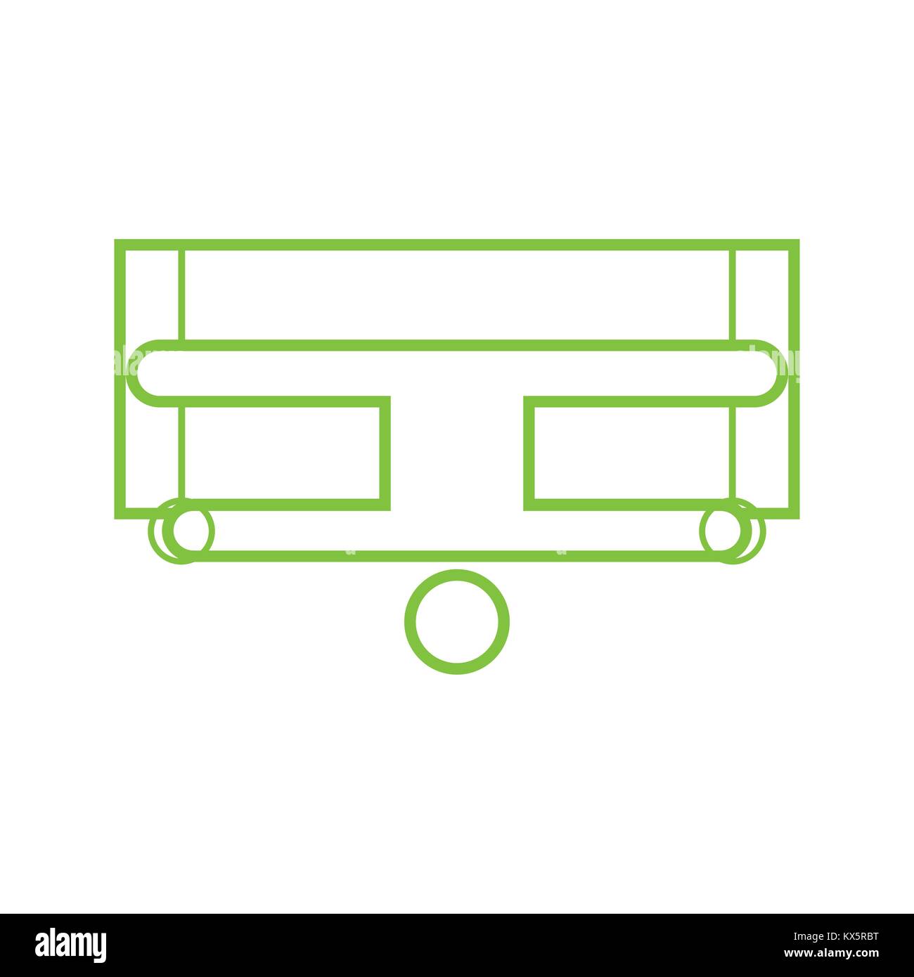 Square Shape Gymnastic Flying Rings Upside Sport Outline Figure Symbol ...