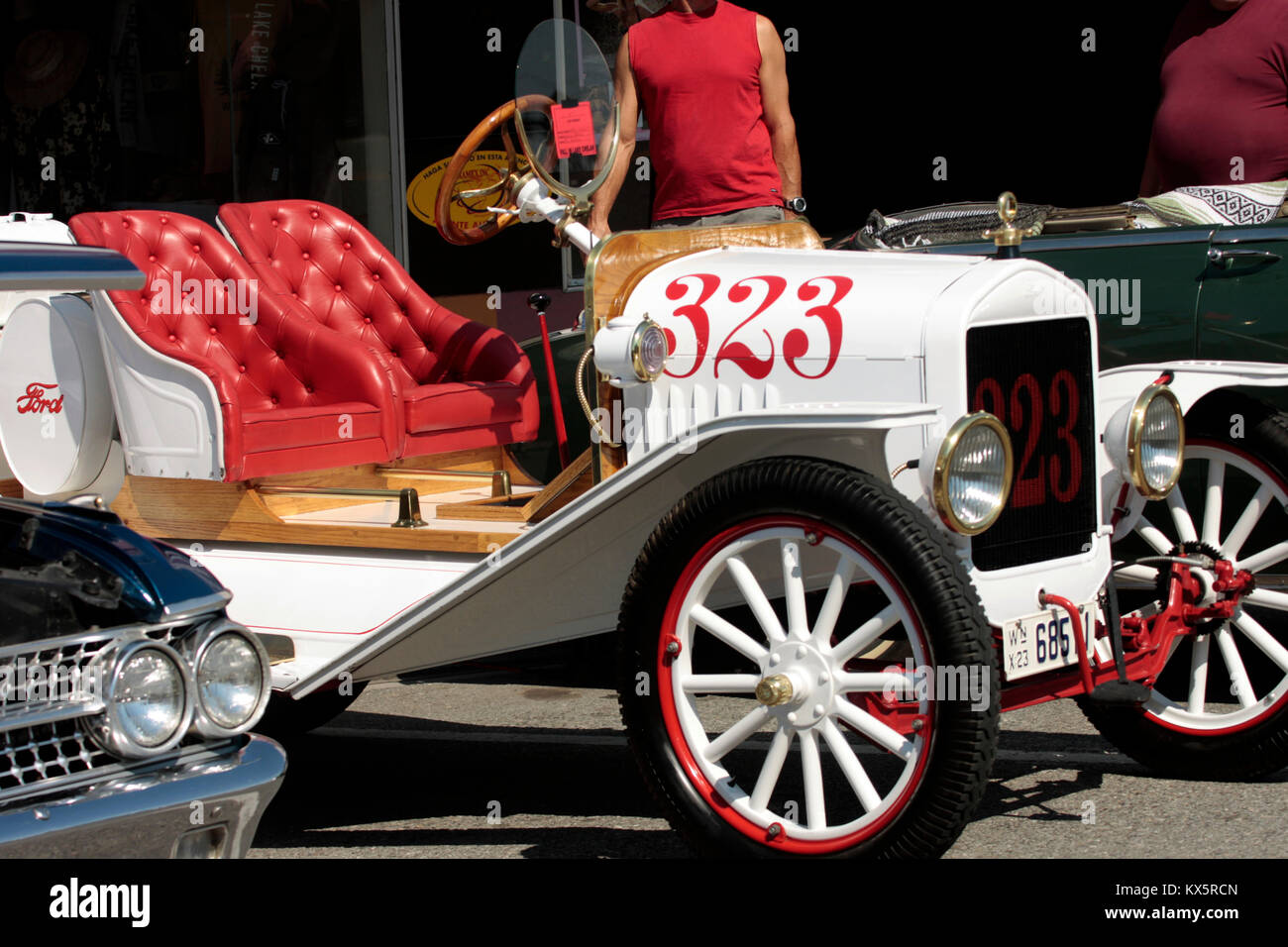 A Ford Model A Speedster at a car show Stock Photo - Alamy