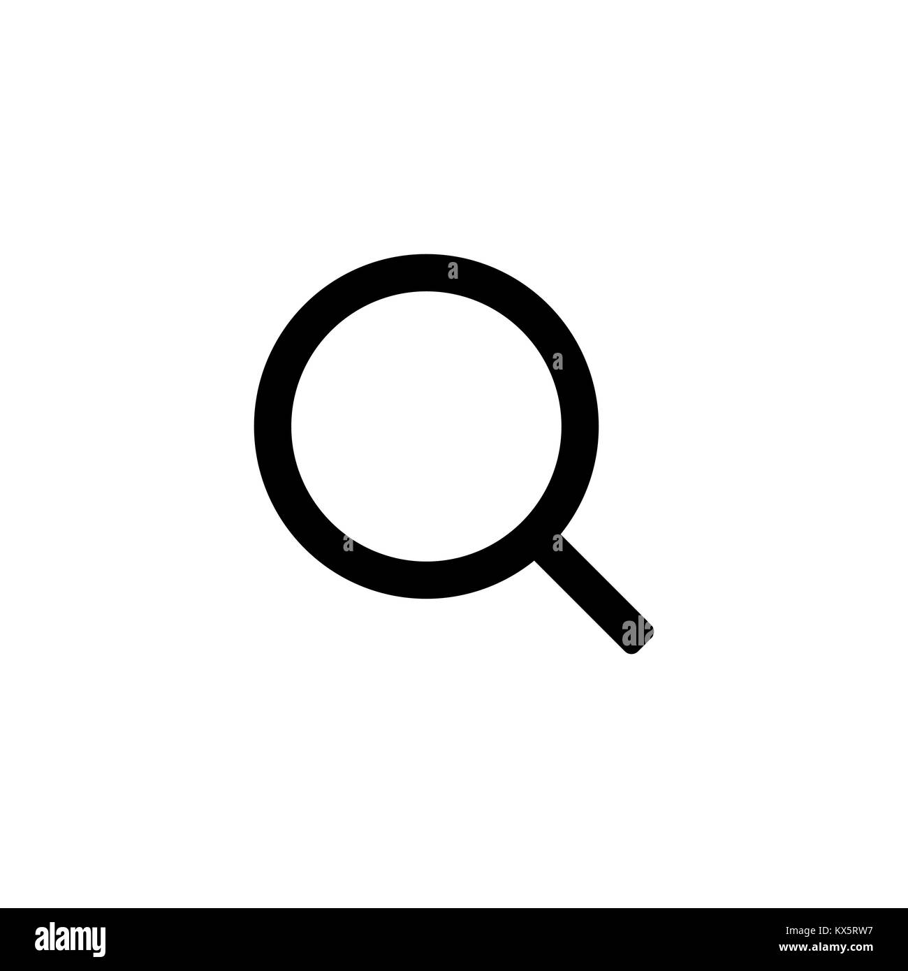 Search icon for simple flat style ui design Stock Vector Image & Art ...