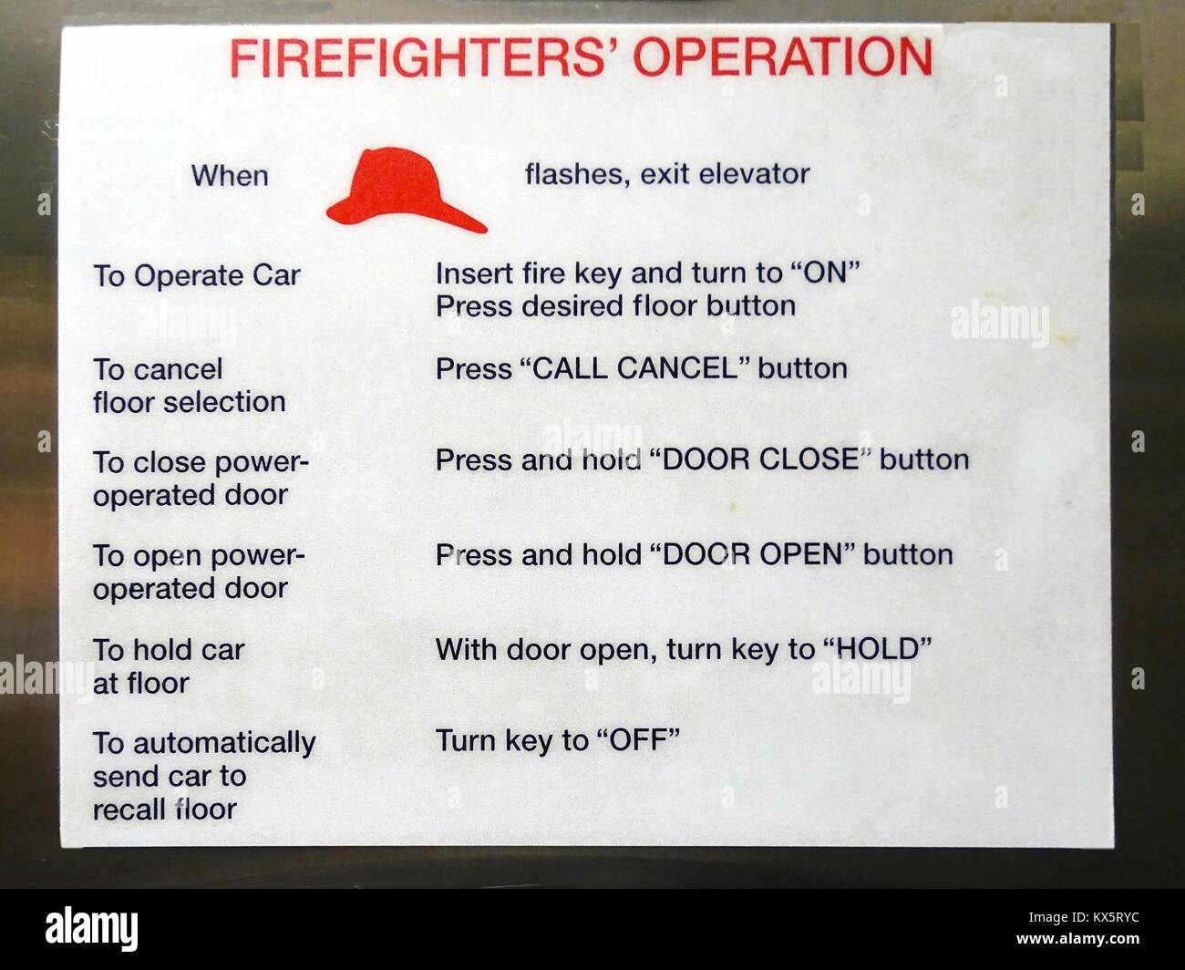 Elevator emergency button hi-res stock photography and images - Alamy