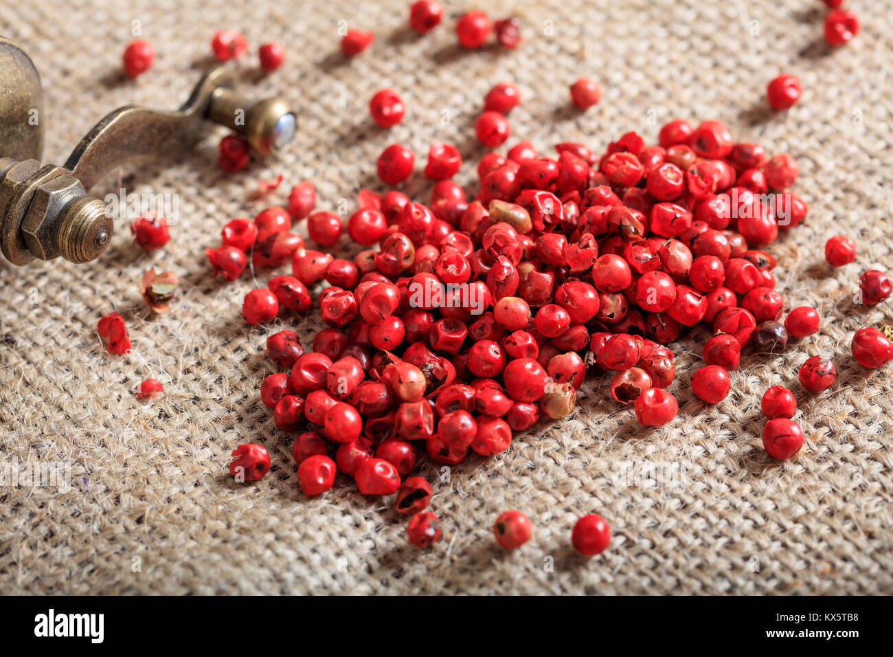 Dried red pepper seeds hi-res stock photography and images - Alamy