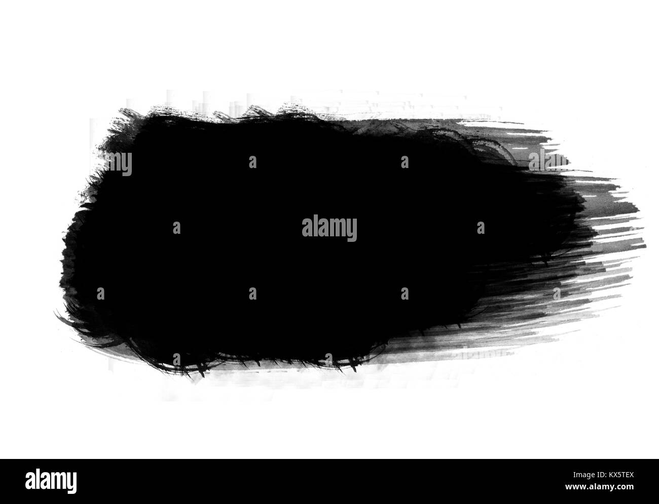 Black color brush strokes effect Stock Photo - Alamy