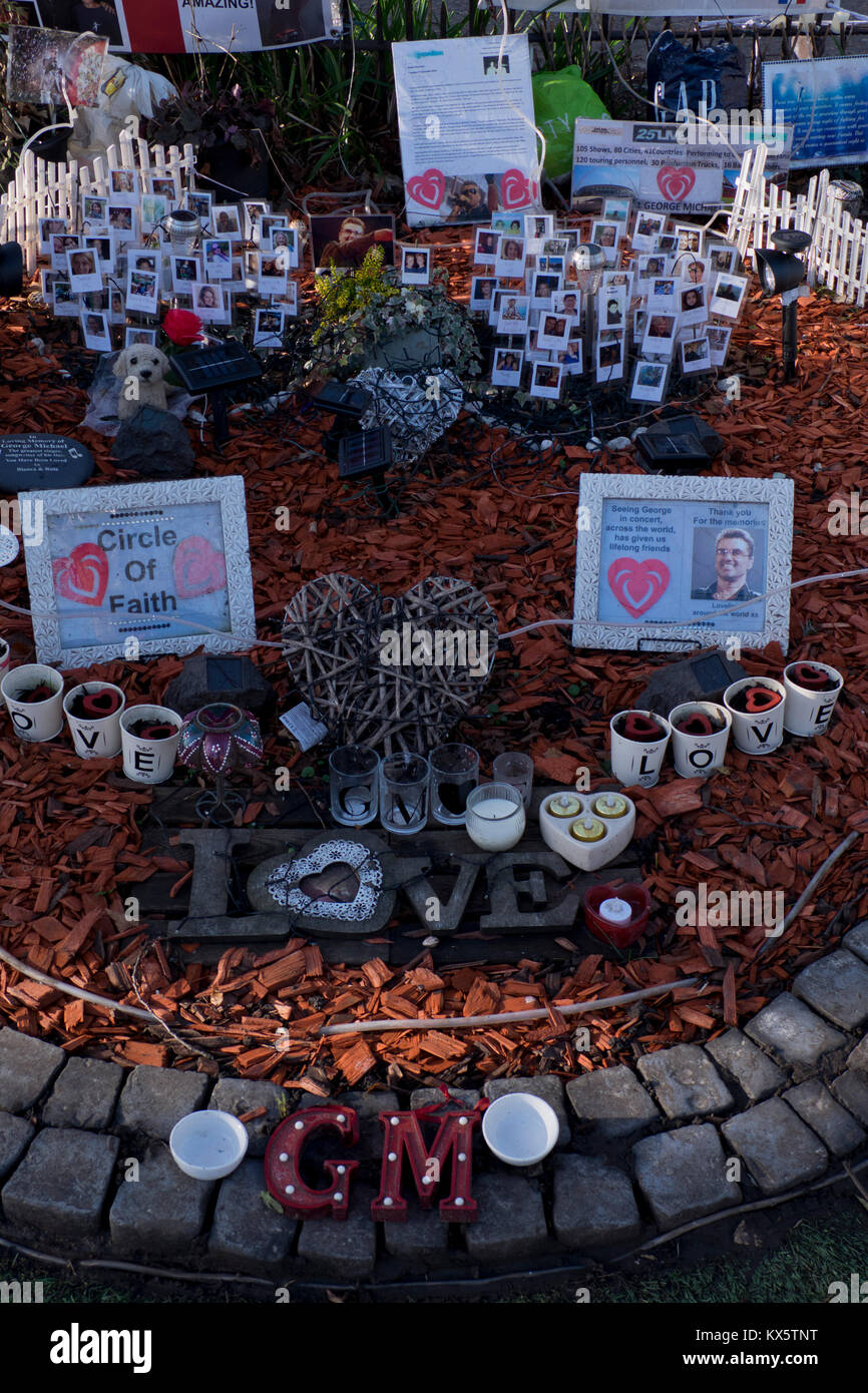 George michael garden highgate hi-res stock photography and images - Alamy