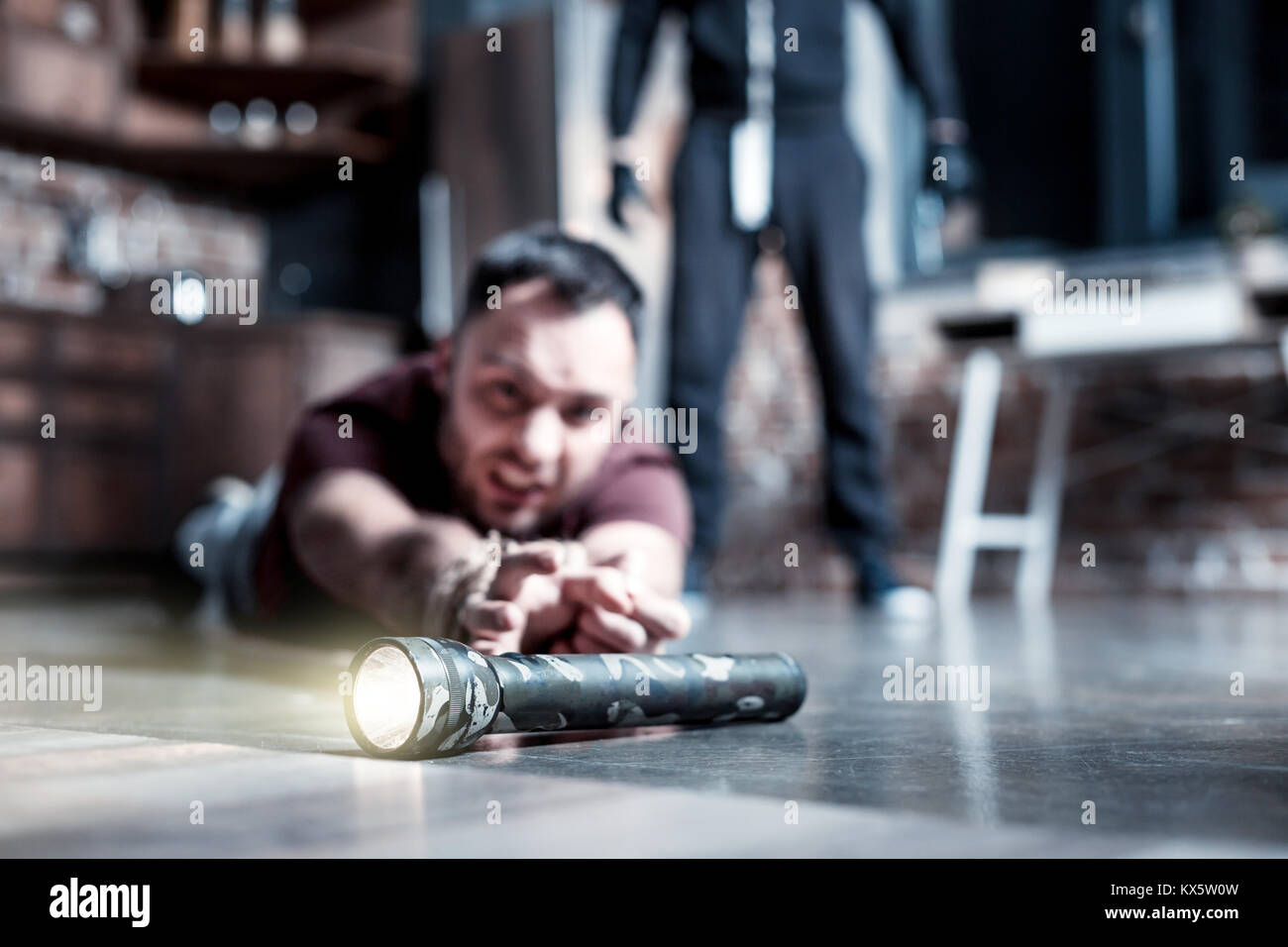 Man reaching gun hi-res stock photography and images - Alamy