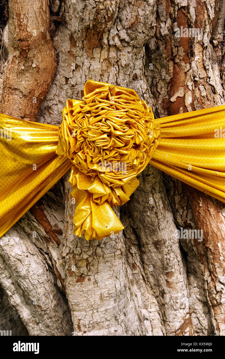 Buddhist wishing ribbon hi-res stock photography and images - Alamy
