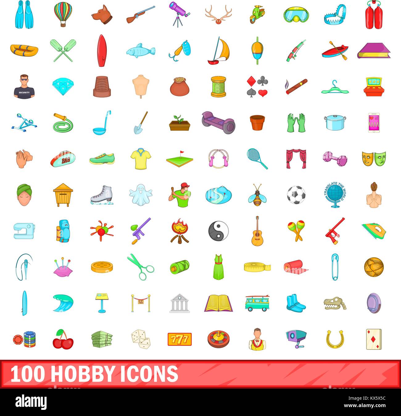 100 hobby icons set, cartoon style Stock Vector Image & Art - Alamy 100 hobby icons set, cartoon style Stock Vector Image & Art - Alamy