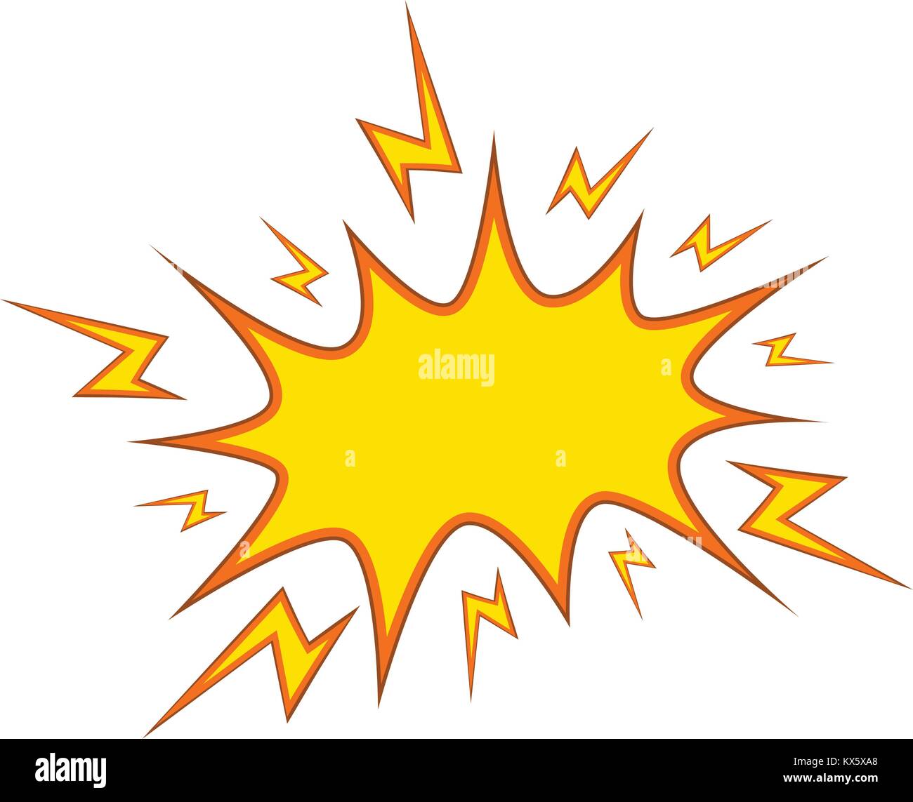 Boom process icon, cartoon style Stock Vector Image & Art - Alamy