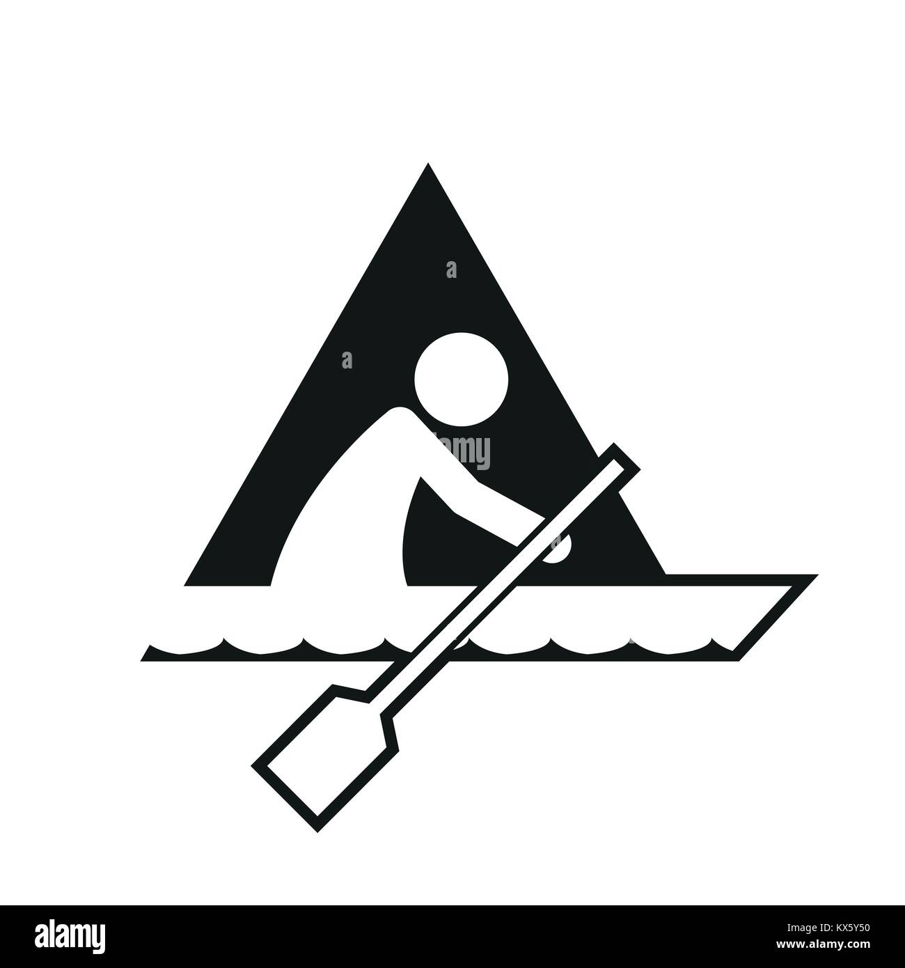 Stick figure boat hi-res stock photography and images - Alamy