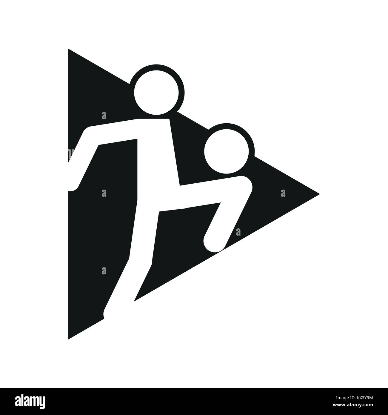 Triangle Block Football Soccer Juggling Sport Outline Figure Symbol ...