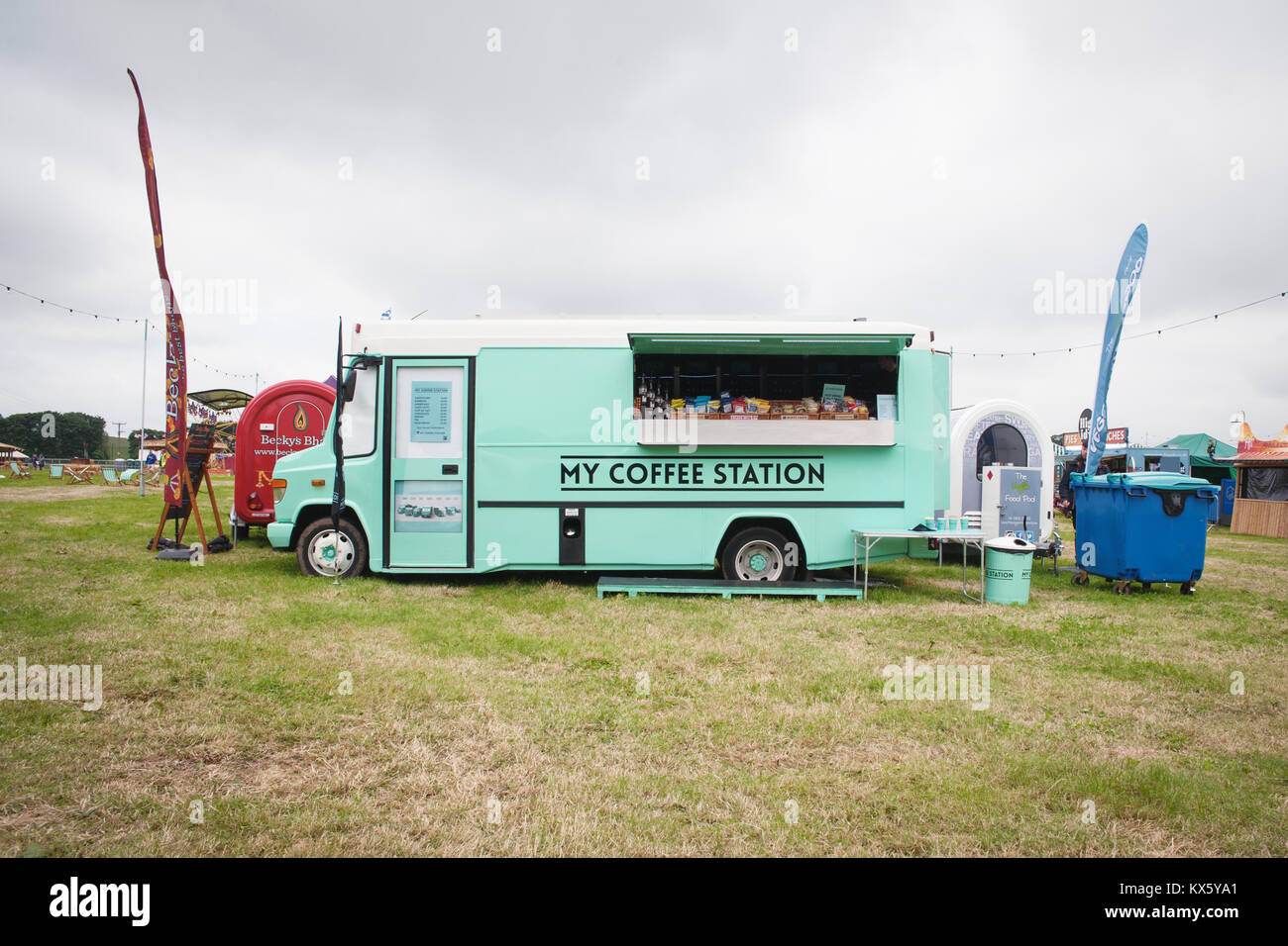 Coffee station van hi-res stock photography and images - Alamy