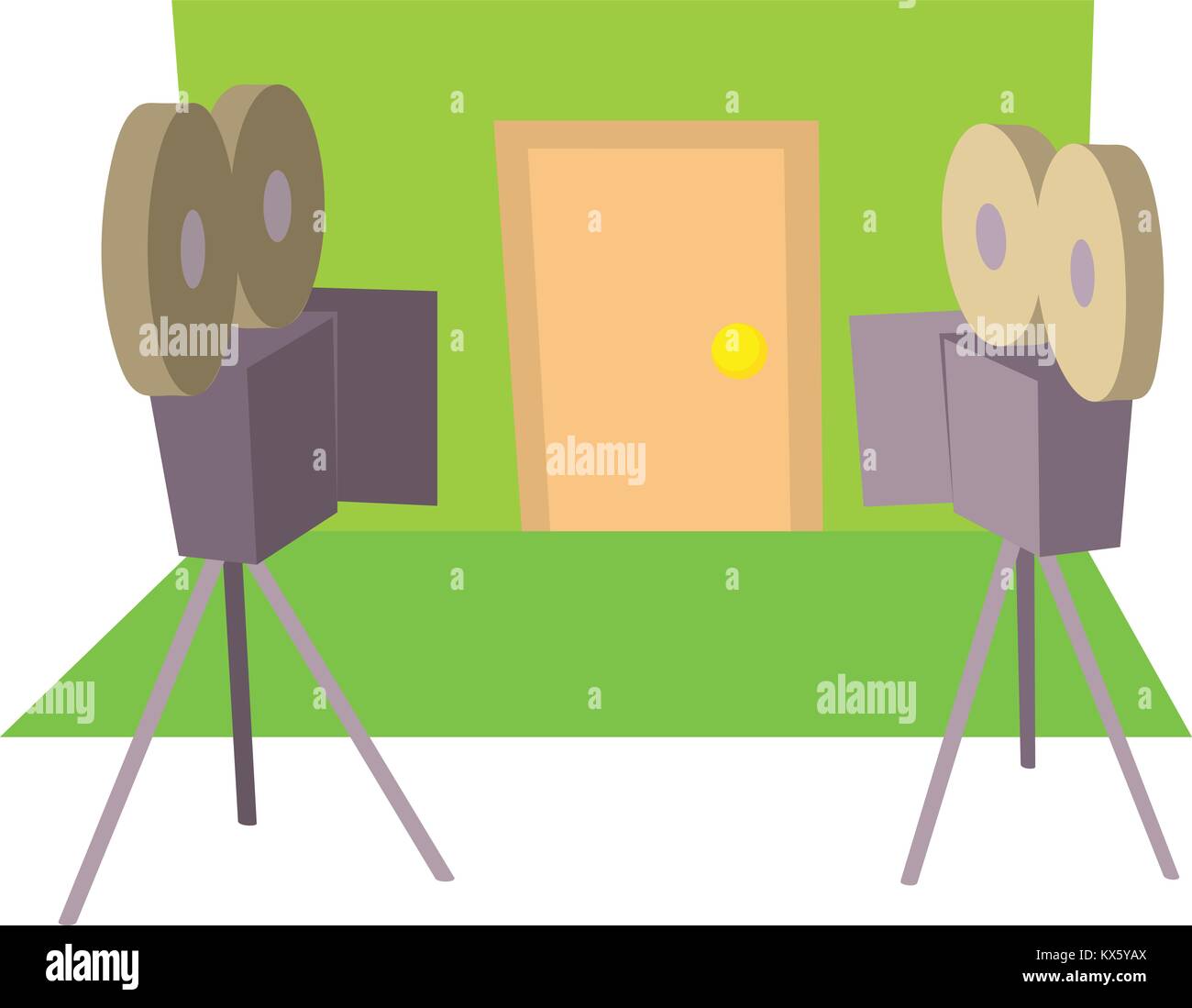 Filming icon, cartoon style Stock Vector Image & Art - Alamy