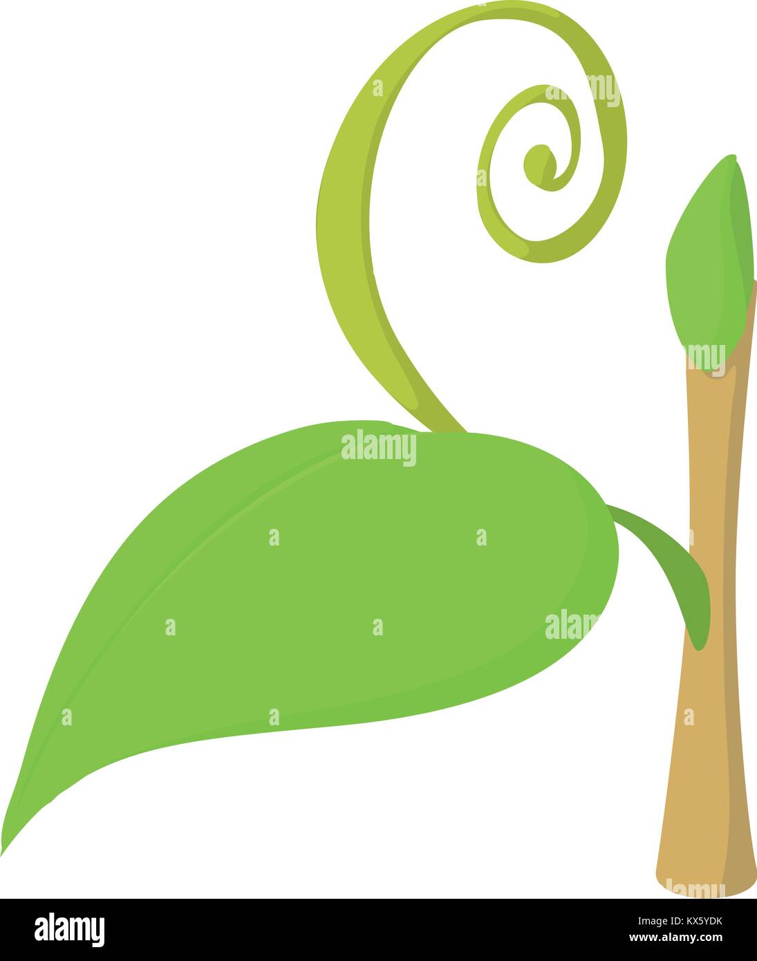 Little plant icon, cartoon style Stock Vector Image & Art - Alamy