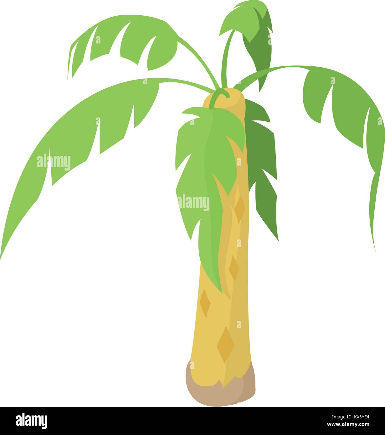 Palm icon, cartoon style Stock Vector Image & Art - Alamy