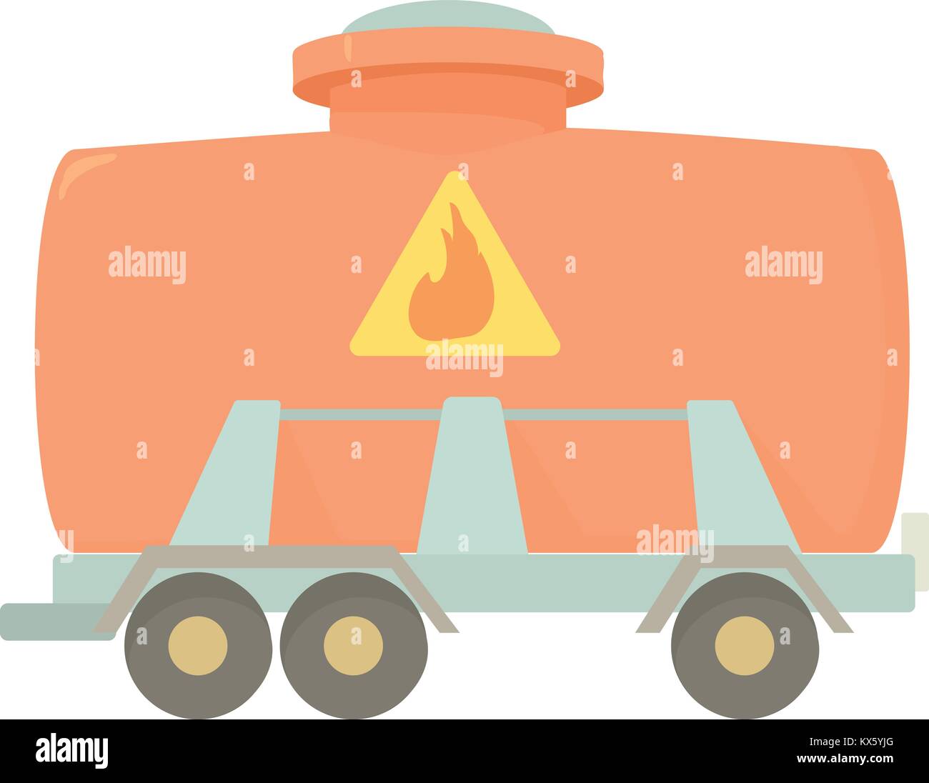 Railroad tank icon, cartoon style Stock Vector Image & Art - Alamy