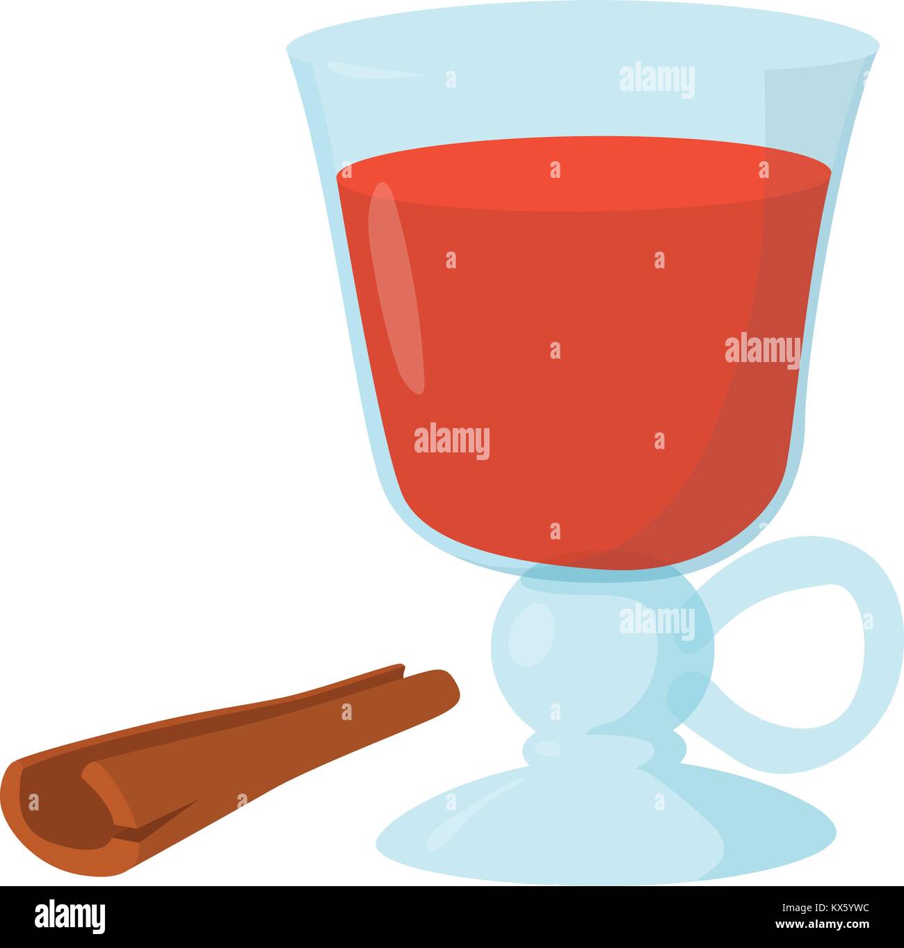 Mulled wine icon , cartoon style Stock Vector Image & Art - Alamy