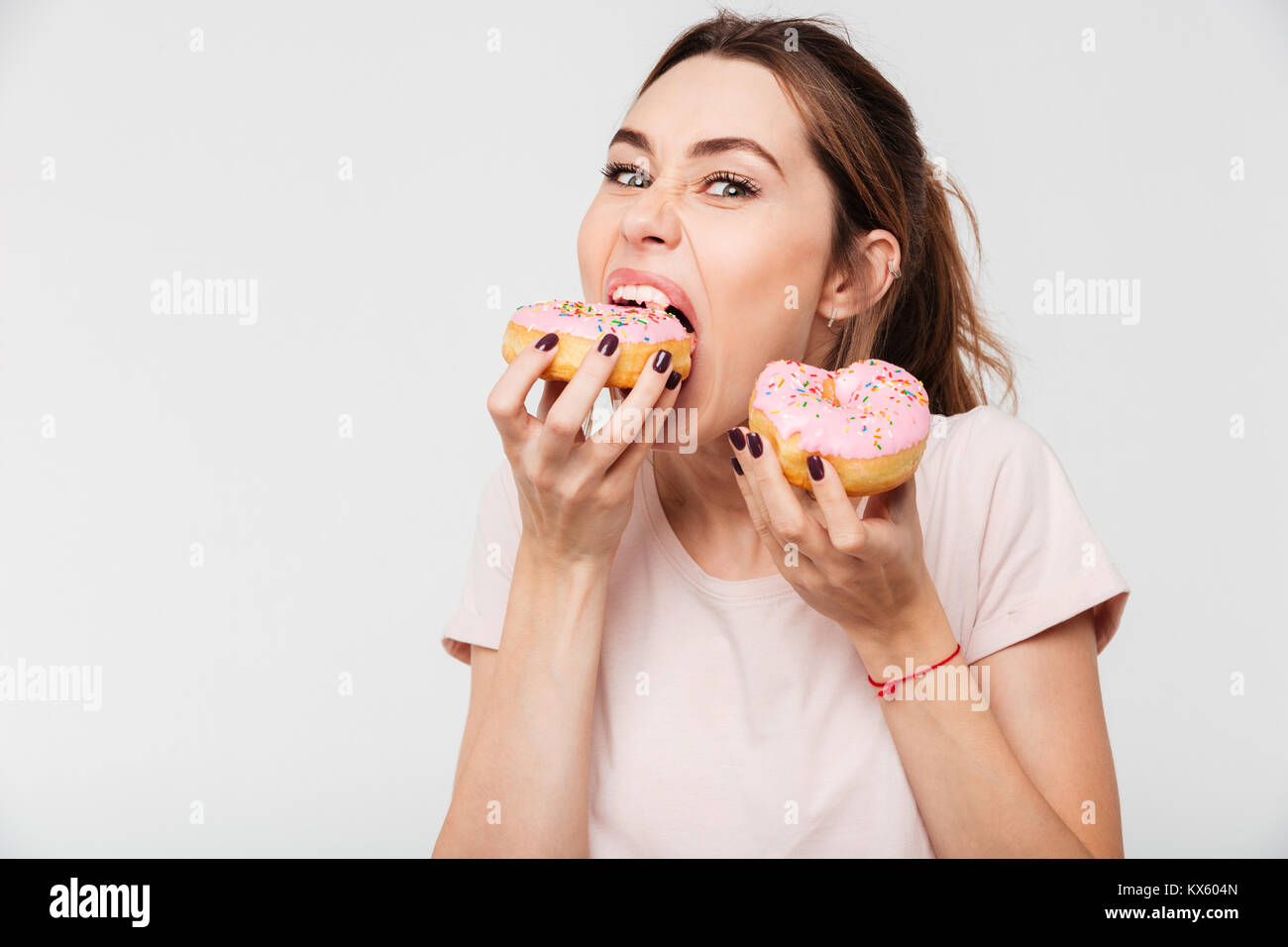 Greedy girl hi-res stock photography and images - Alamy