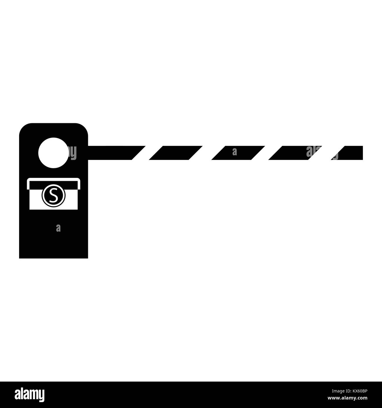 Barrier icon , simple style Stock Vector Image & Art - Alamy