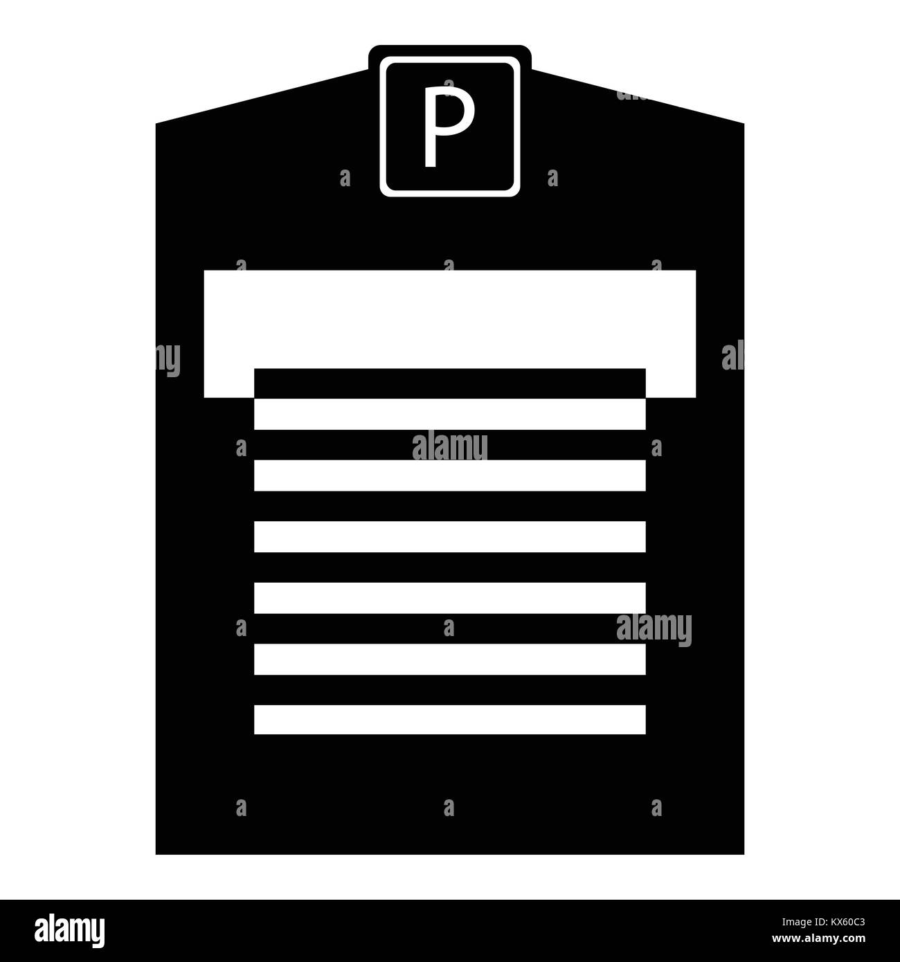Parking garage icon , simple style Stock Vector Image & Art - Alamy