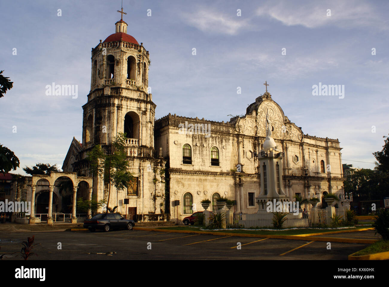 Morning and big Catholic cathedral in Sebu, Philippines Stock Photo - Alamy