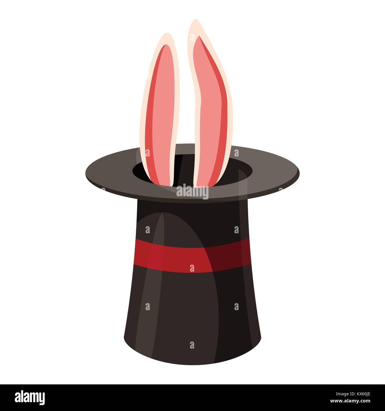 Magic hat icon, cartoon style Stock Vector Image & Art - Alamy