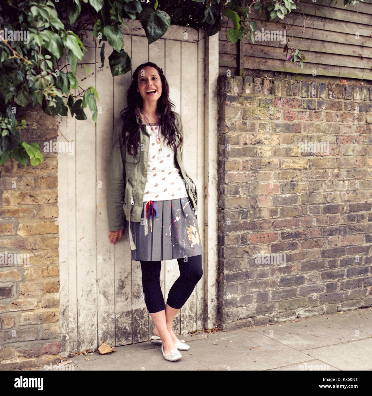 Nerina Pallot English singer-songwriter photographed in west London ...