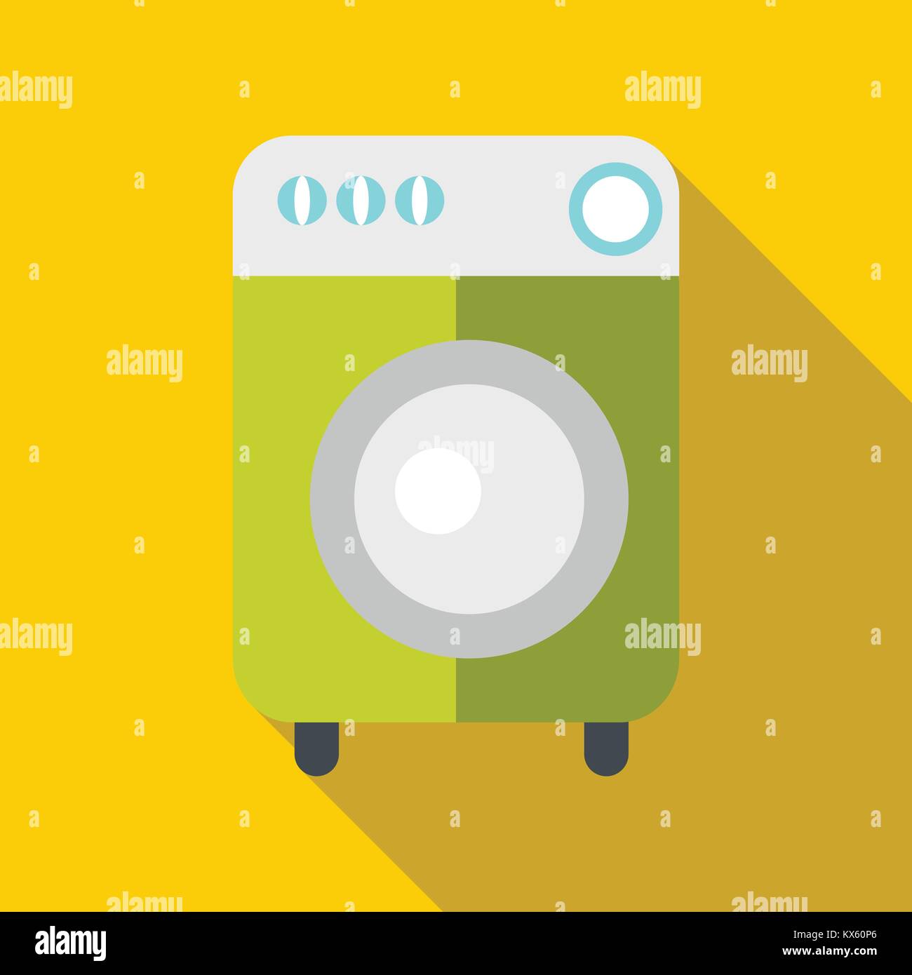 Washing machine icon , flat style Stock Vector Image & Art - Alamy