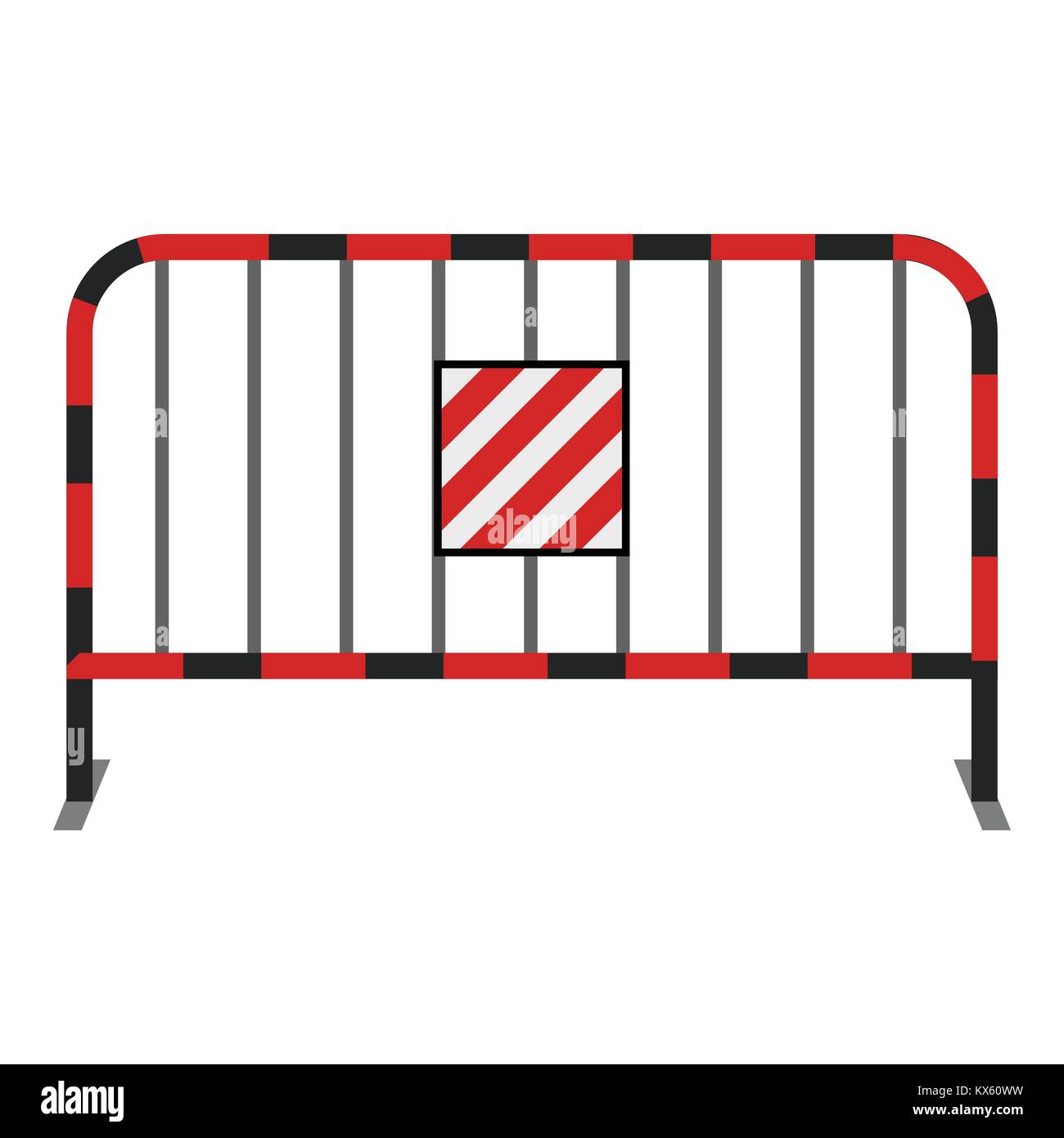 Steel barrier icon, cartoon style Stock Vector Image & Art - Alamy