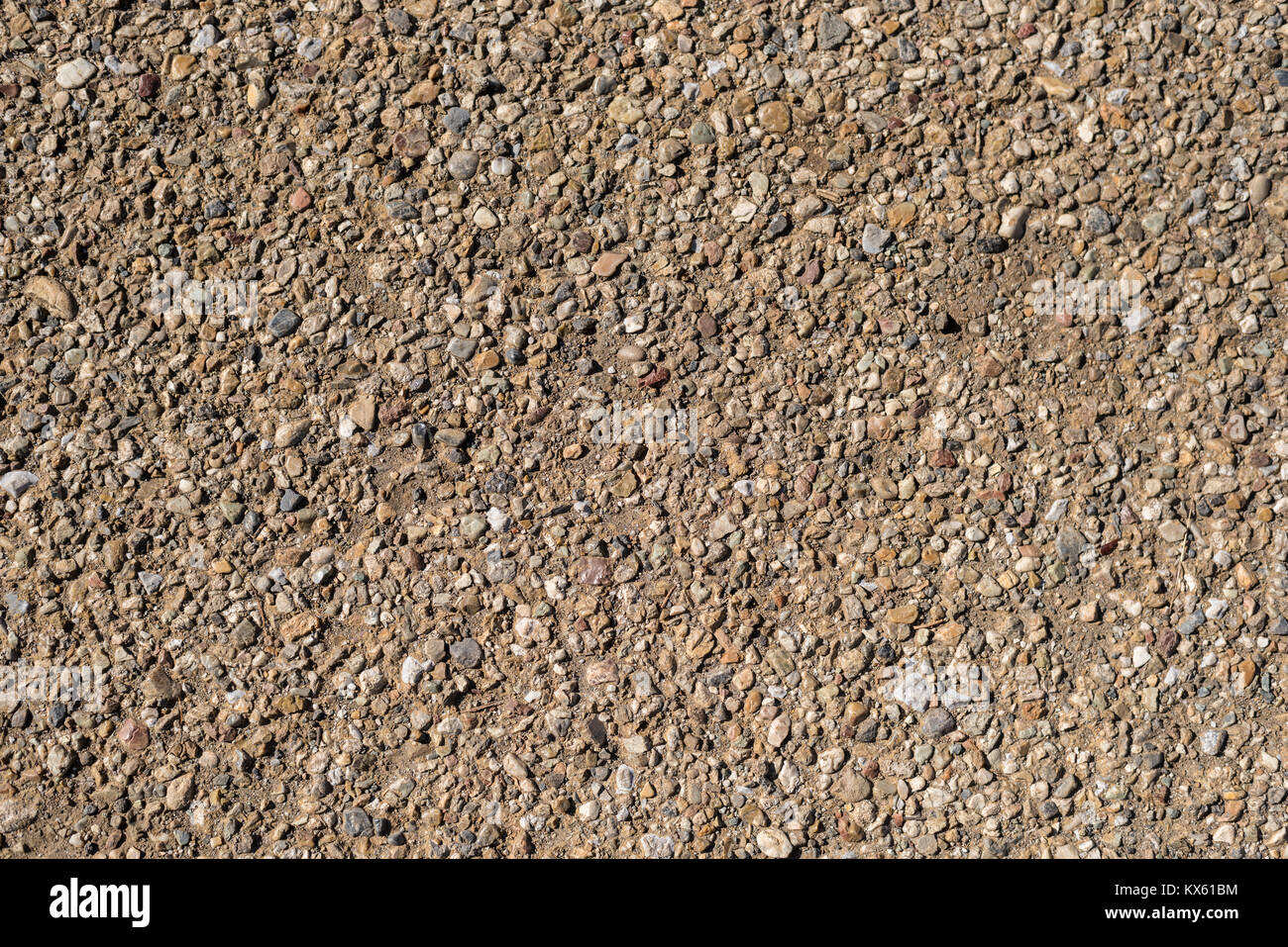 brown natural gravel stone randomize size on ground texture background ...
