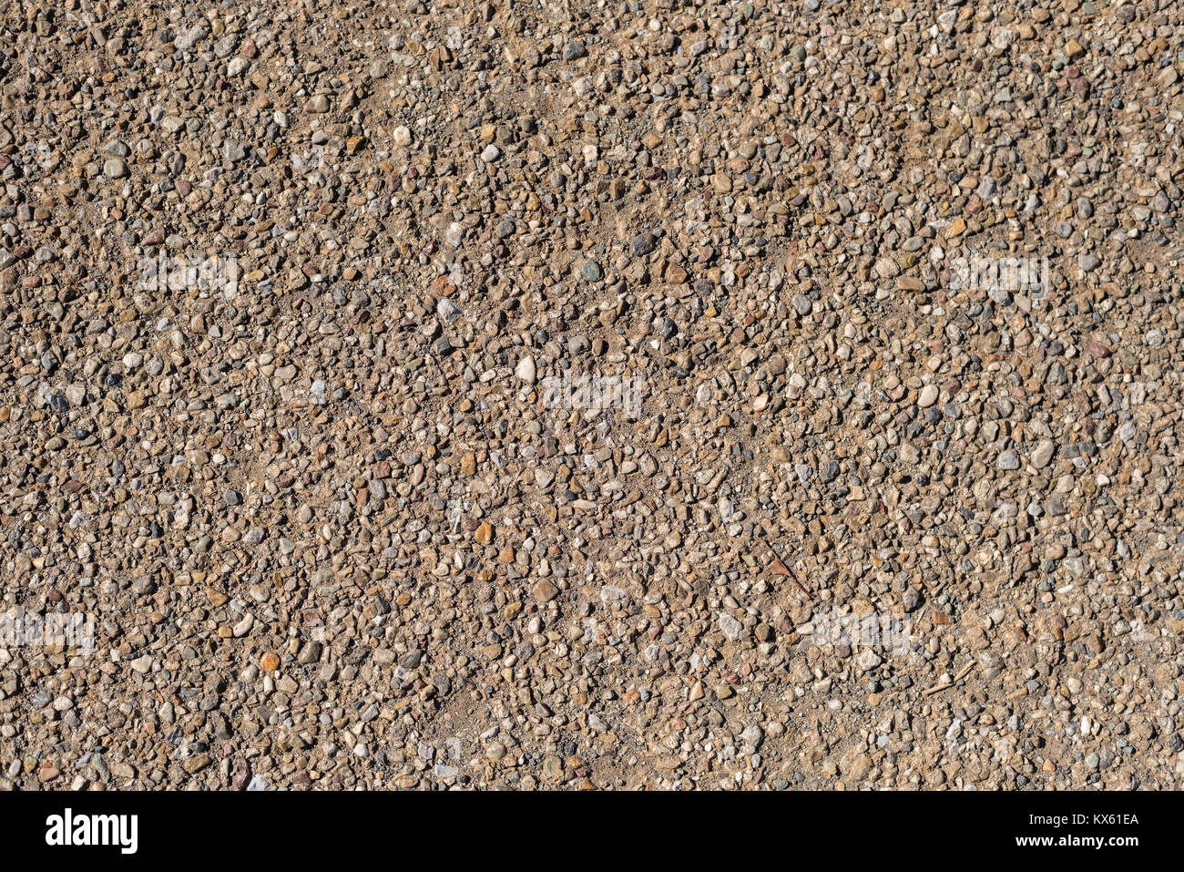 brown natural gravel stone randomize size on ground texture background ...