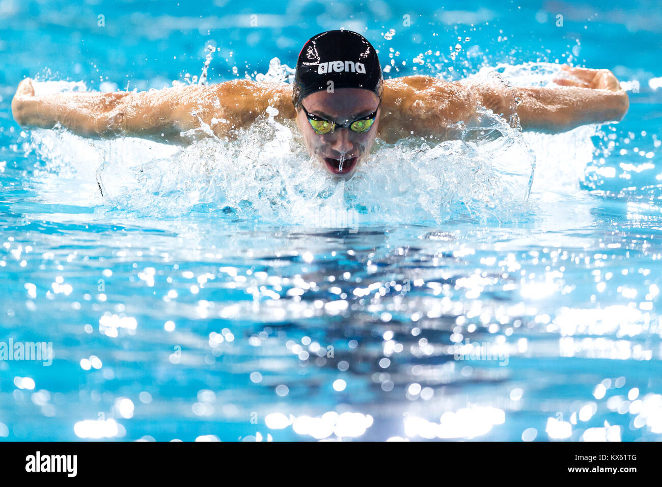 Piero CODIA ITA 100 Butterfly Men Copenhagen 13-12-2017 Royal Arena LEN ...