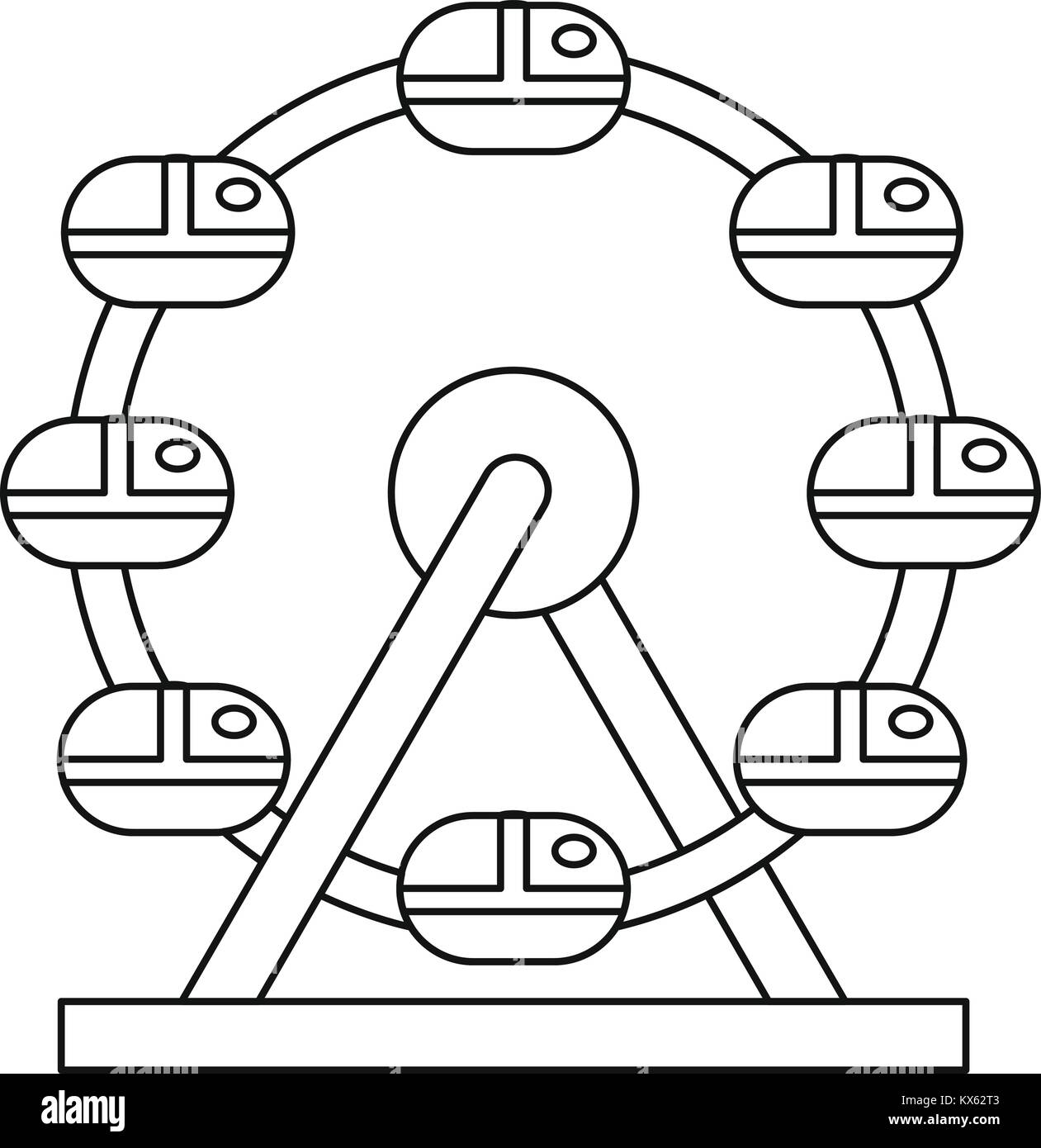 American falls view Stock Vector Images - Alamy