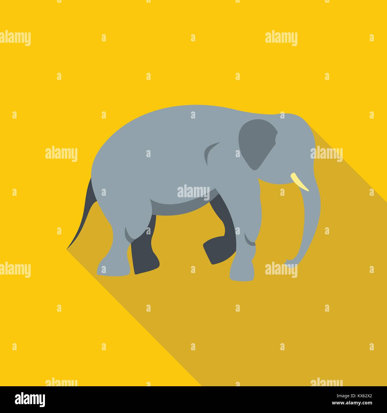 Asian elephant ride Stock Vector Images - Alamy