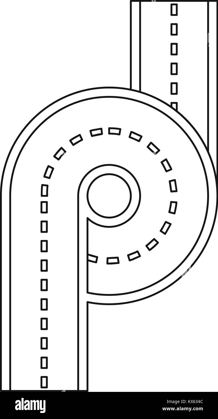 Town map roundabout Stock Vector Images - Alamy