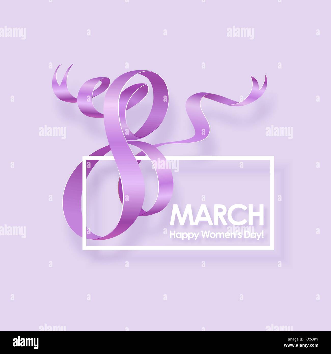 March card banner template Stock Vector Images - Alamy