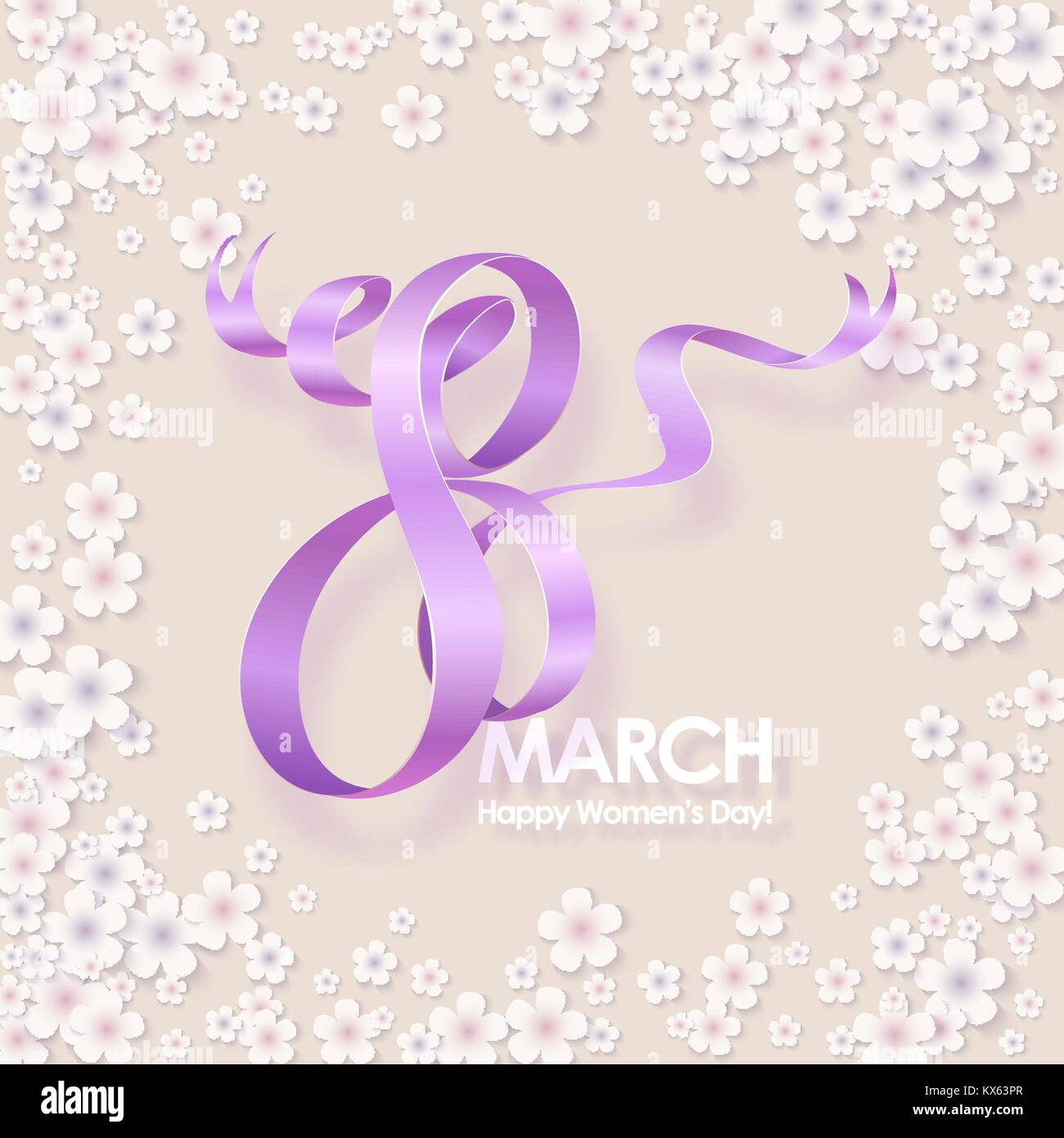 March flowers Stock Vector Images - Alamy