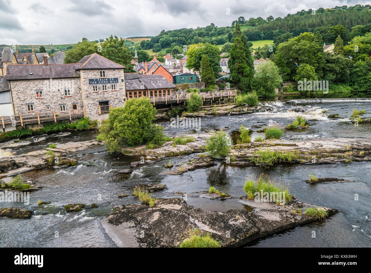 Llangollen denbighshire north wales uk hi-res stock photography and ...