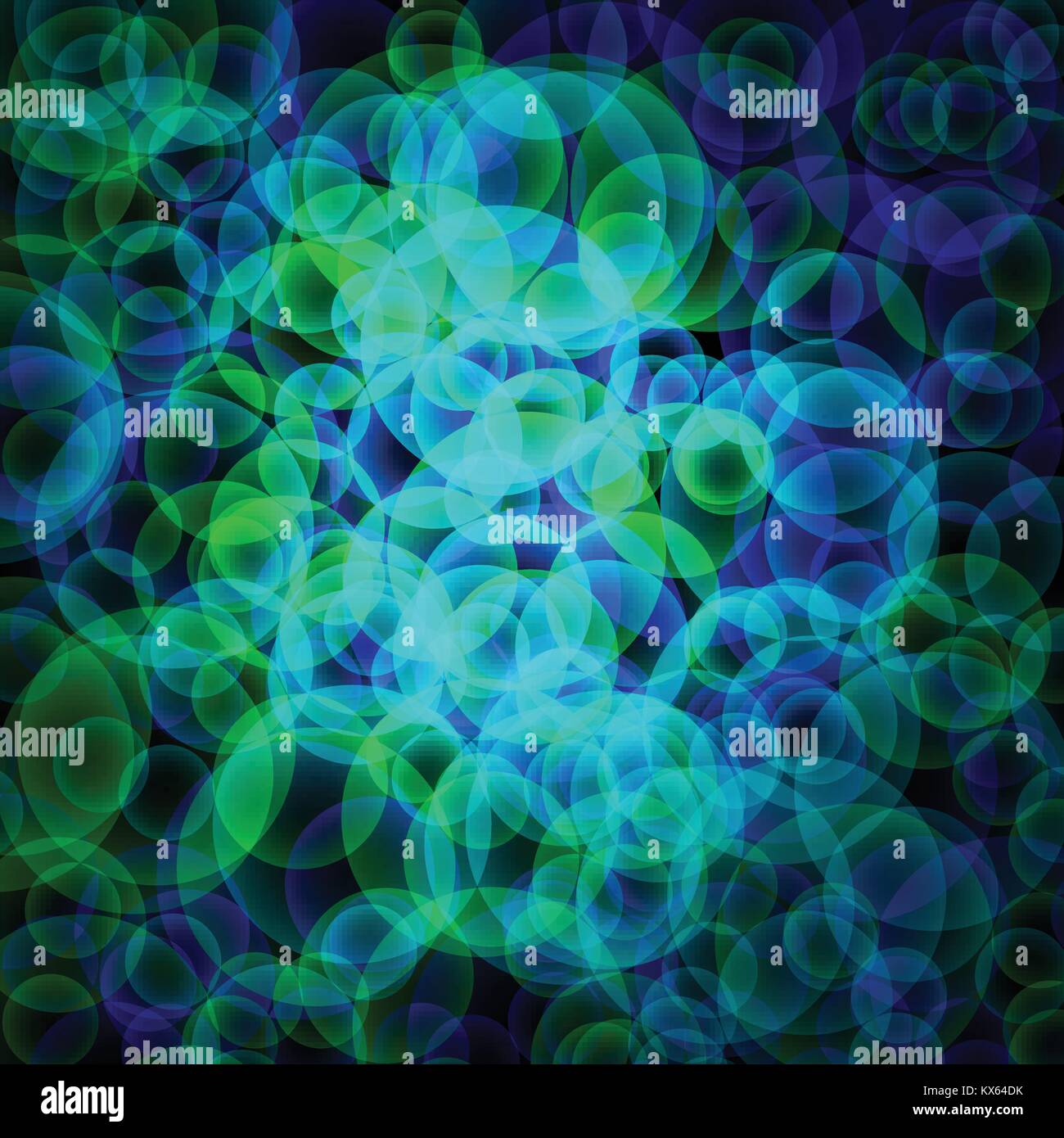 abstract vector glowing background with bright circles Stock Vector ...