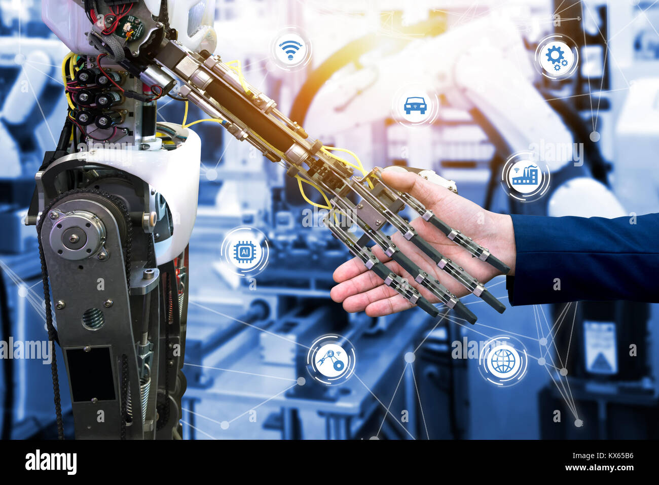 Cyber communication and robotic trend and artificial intelligence ...