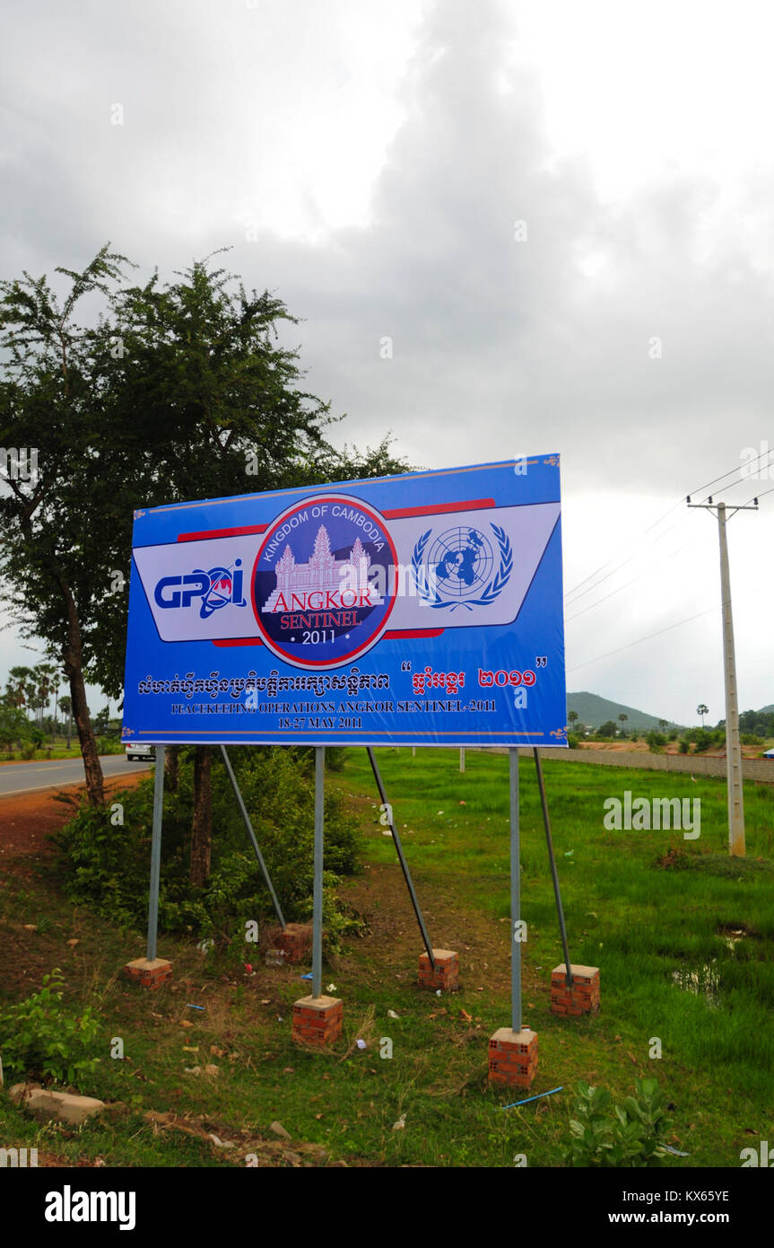 AMPONG SPEU PROVINCE, Cambodia - Angkor Sentinel 2011 officially opened ...