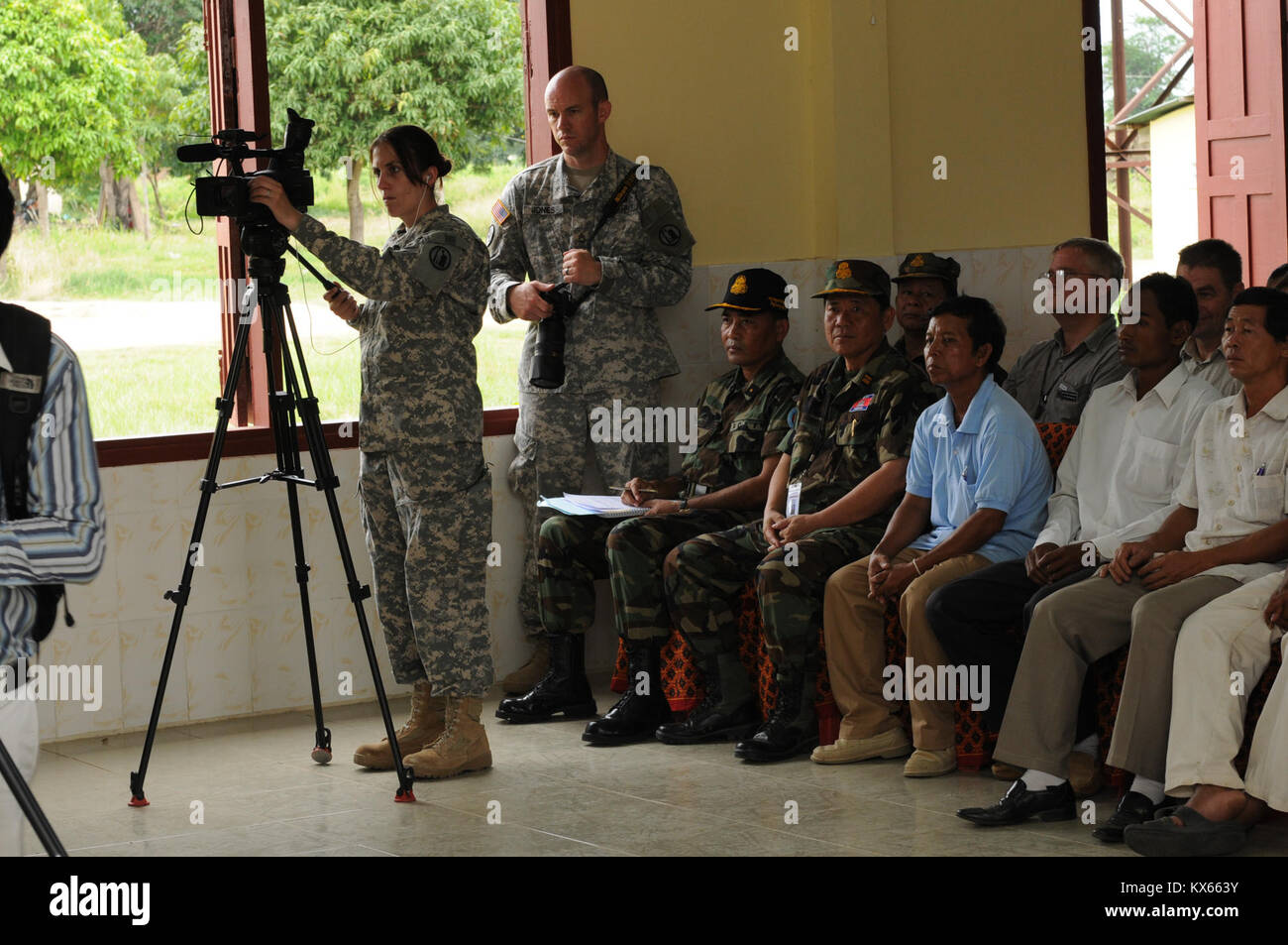 AMPONG SPEU PROVINCE, Cambodia - Angkor Sentinel 2011 officially opened ...